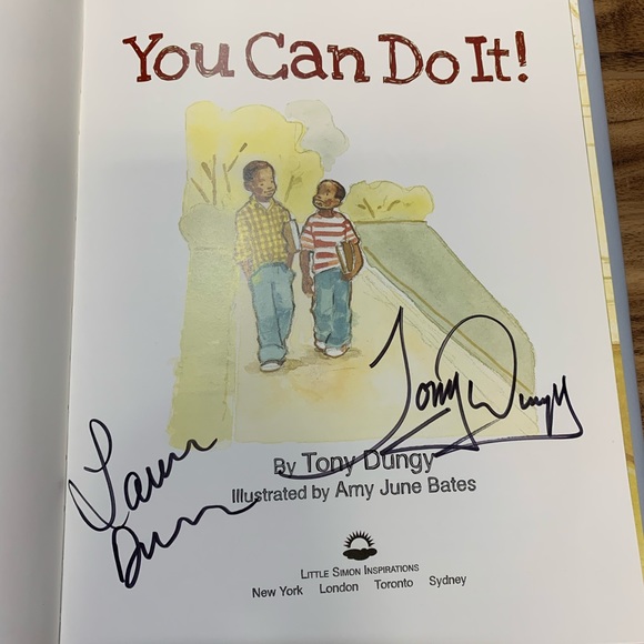 Other | Autographed Tony Dungey You Can Do It | Poshmark